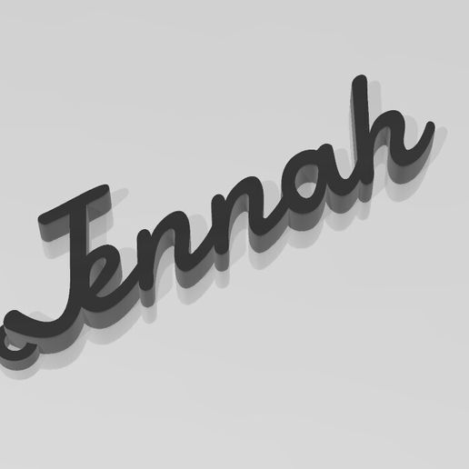 STL file Jennah 👩 ・3D print design to download・Cults