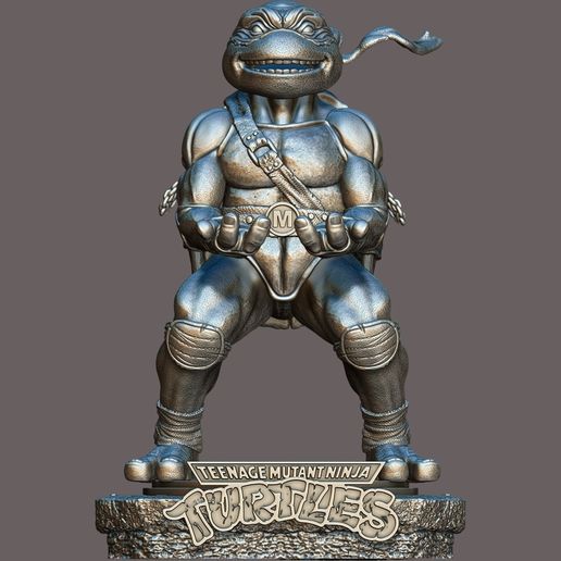 👼 MIGUEL ANGEL : JOYSTICK SUPPORT : NINJA TURTLES : NINJA TURTLES・ 3D ...