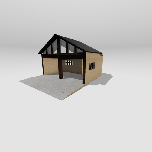 STL file Two Car Garage 🚗 ・3D printable design to download・Cults