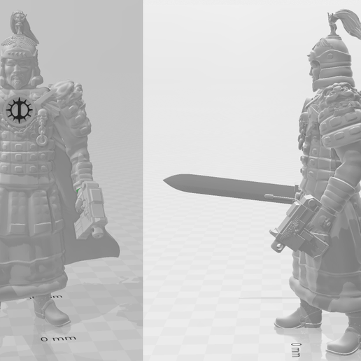 🎲 Teron Hura-Gan statues - WH40k・Free STL File for ・Cults
