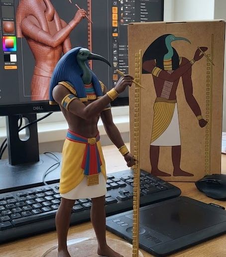 😇 Thoth: God of Wisdom - Egyptian Mythology Figure (Gods of the Nile ...