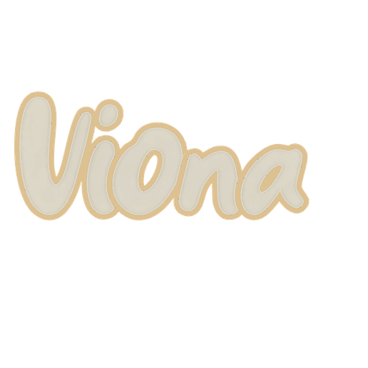 OBJ file bright name viona 🔆 ・3D print design to download・Cults