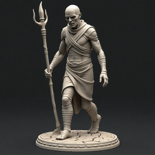 👻 Mummy #29・ STL File for 3D printing・Cults