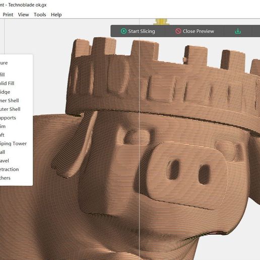 🎬 Minecraft movie technoblade commemoration・ STL File for 3D printing・Cults