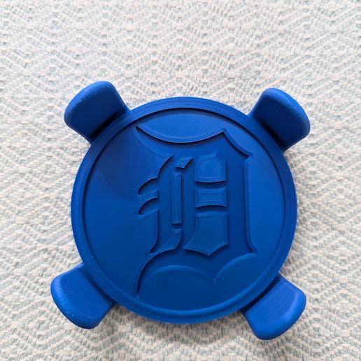 STL file Detroit Tigers Coaster w/Holder (holds 6) 🍾 ・3D printable ...
