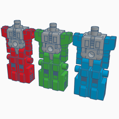 3D printer Blockman Robolinks Core Figure • made with Panashape・Cults