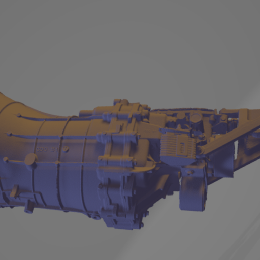 🩻 NISSAN CD-001 350Z Gearbox Scan・ STL File for 3D printing・Cults