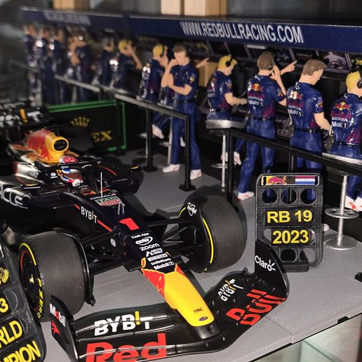 Archivo STL Pit lane Formula 1 🏎️ ・Design para impresora 3D para ...