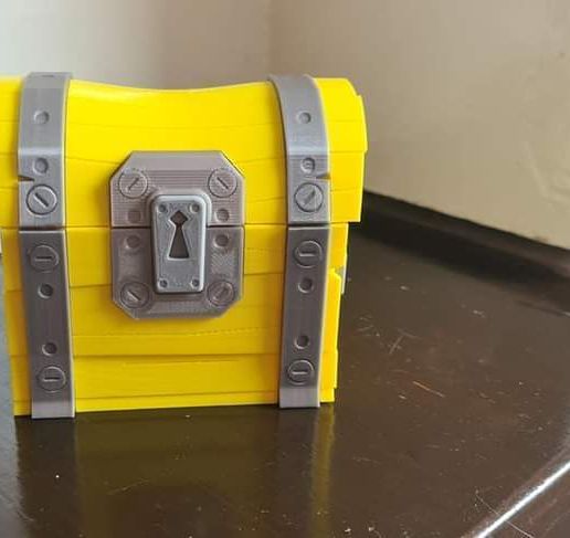 📦 Fortnite Chest SD Card Box・Free STL File for ・Cults