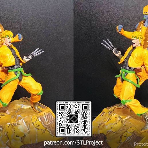 🗿 Dio・ 3D File for 3D printing・Cults