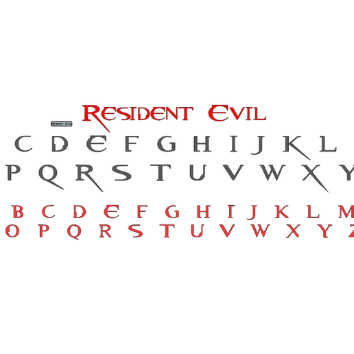 evil letters