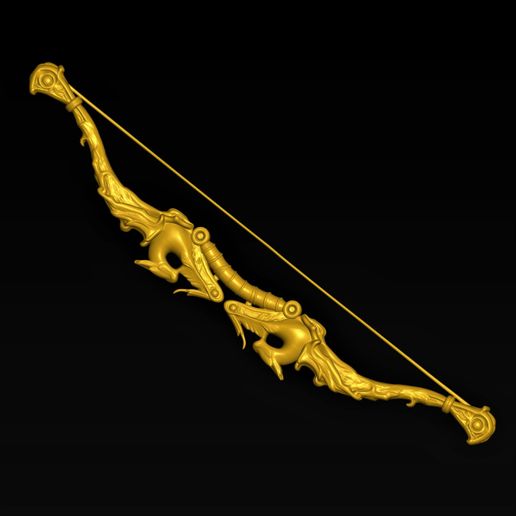 🏹 bow of king 2・ STL File for 3D printing・Cults