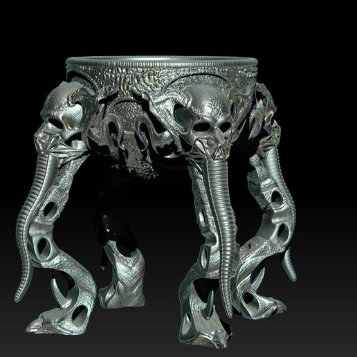 🪴 Giger's pot plant・ STL File for 3D printing・Cults