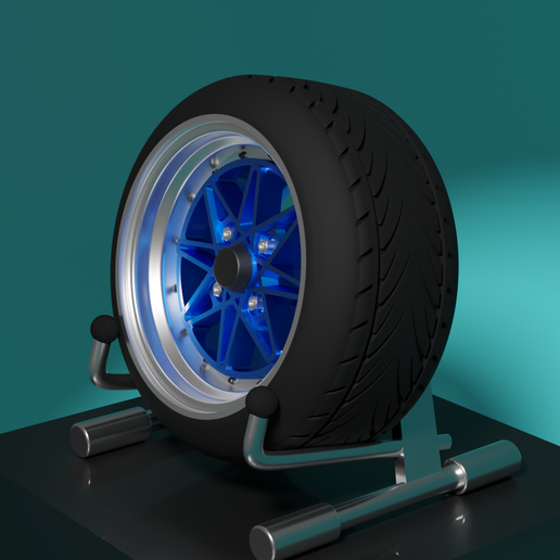 🛞 Work Equip 03 style rims 1/64・ 3D File for ・Cults