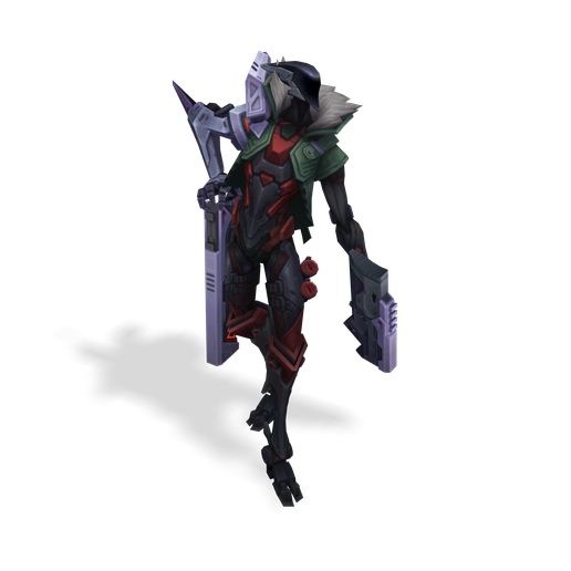 STL file PROJECT: Jhin League of Legends 3D print model 🧸 ・3D printing ...