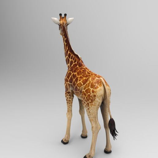 🦒 1/32 Scale Giraffe - Realistic Safari Animal Figure for Slot Car ...