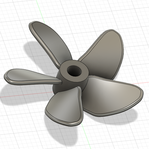 🛥️ RC boat propeller・ STL File for ・Cults