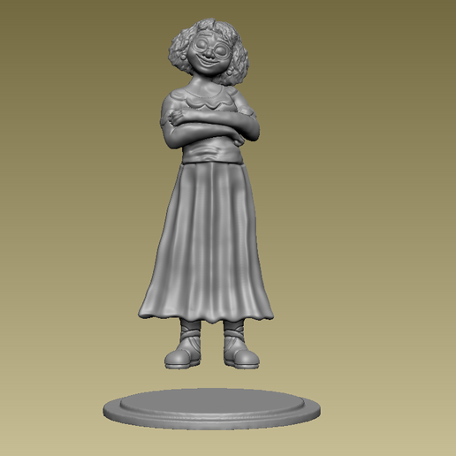 🎬 Mirabel Madrigal from encanto Disney cartoon movie・ STL File for 3D ...