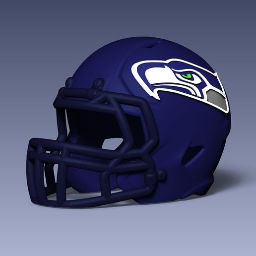 🪖 NFL Seattle Seahawks・ STL File for 3D printing・Cults