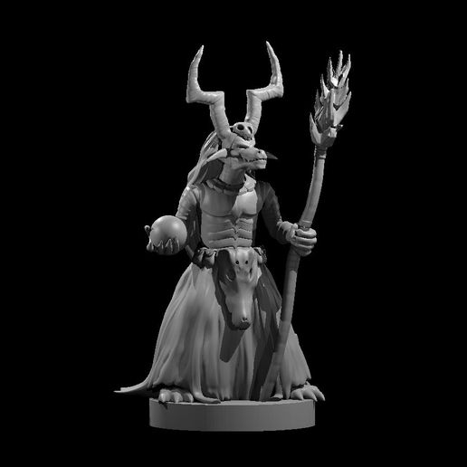 Free STL file Kobold Chieftain 🎲 ・3D print design to download・Cults