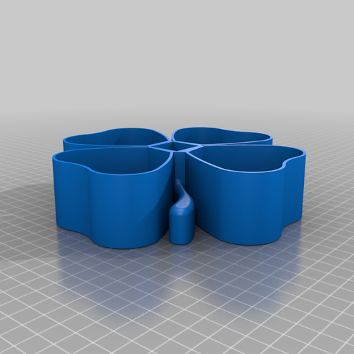 Free STL file four-leaf clover Box for small things ☘️ ・3D print design ...
