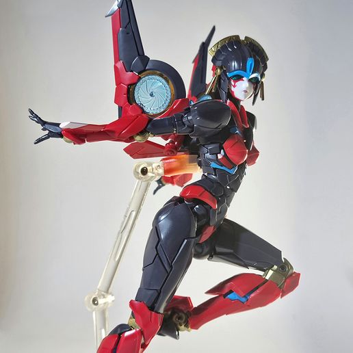 Free STL file Furai Windblade Figma Stand Adapter 🤖 ・Object to download ...