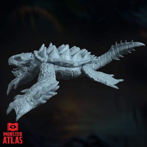 🐉 Dragon Turtle Gargantuan dnd monster・ 3D File for 3D printing・Cults