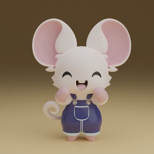 STL file Mouse 🐁 ・Design to download and 3D print・Cults