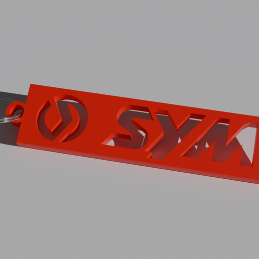 STL file sym keychain 🗝️ ・Design to download and 3D print・Cults