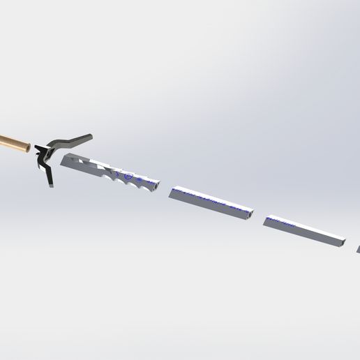 🗡️ Ciri Silver Sword - WItcher 4・ STL File for 3D printing・Cults