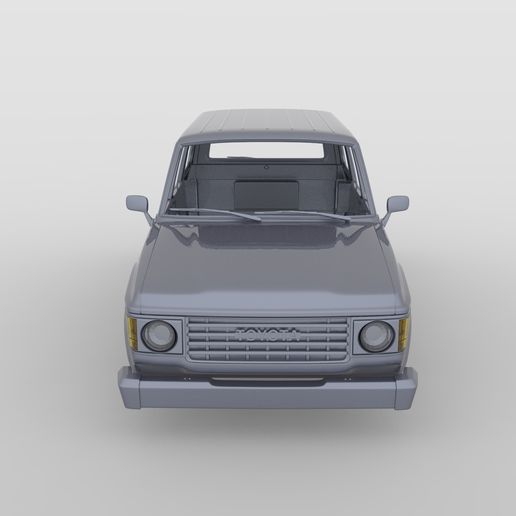 🚗 Toyota Land Cruiser FJ60 313mm wheelbase Axial SCX・ STL File for 3D ...