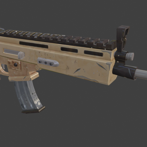 STL file Fortnite Scar 🔫 ・3D printer design to download・Cults