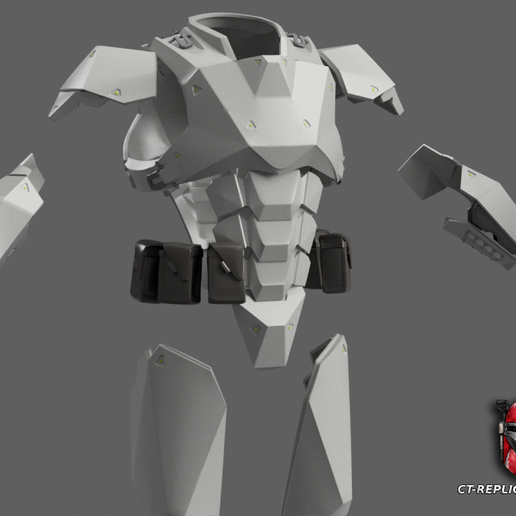 🪖 Helldivers 2 - RS-67 Null Cipher Armor Cosplay 1:1 Replica・ STL File ...