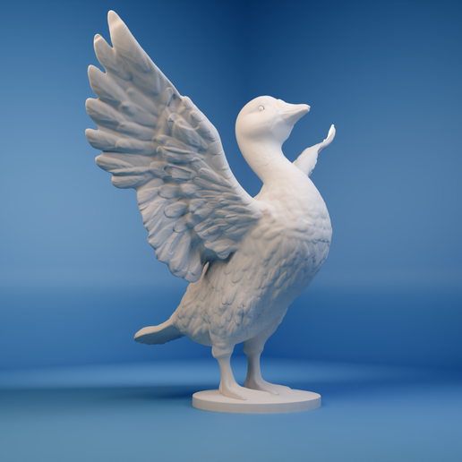 🐦 goose flapping wings stl・ STL File for 3D printing・Cults