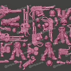 Chaos Space Marines・110 3D Models & STL Files to Download・Cults