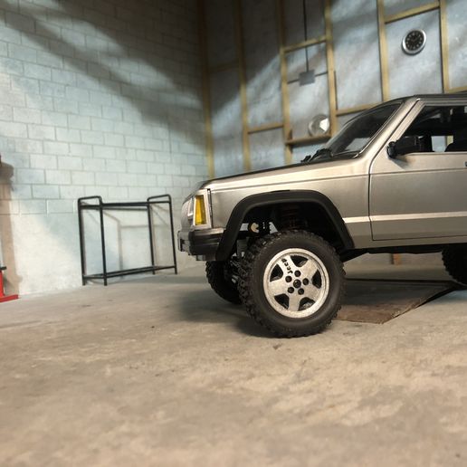👽 Wheels for rc1/18e Cherokee・ STL File for 3D printing・Cults