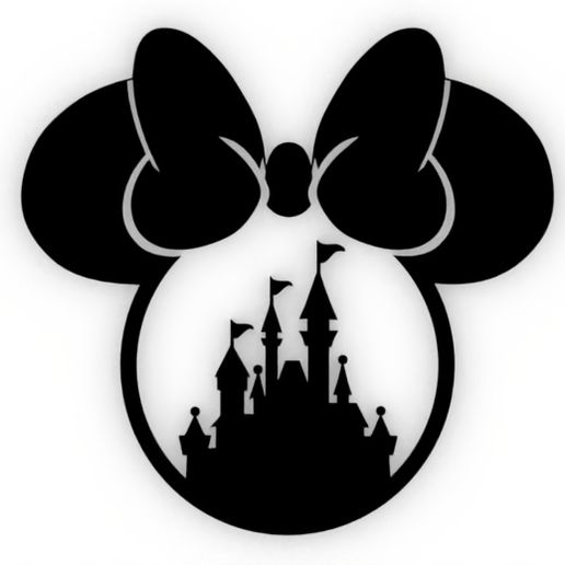 🏰 CASTILLO DISNEY minnie・Archivo STL para Impresión 3D・Cults