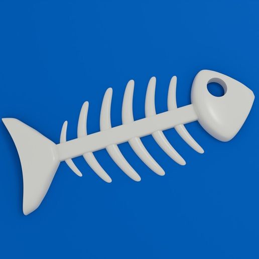 fish skeleton soap dish