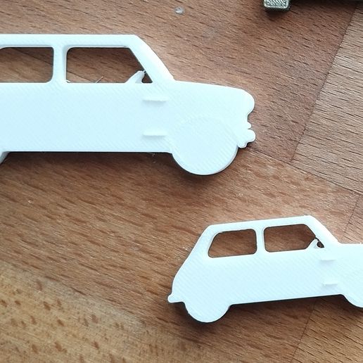 🗝️ Classic mini morris Keychain・ STL File for 3D printing・Cults