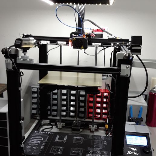 🔧 Ender 5 Pro LED Light Bar・Free STL File for ・Cults