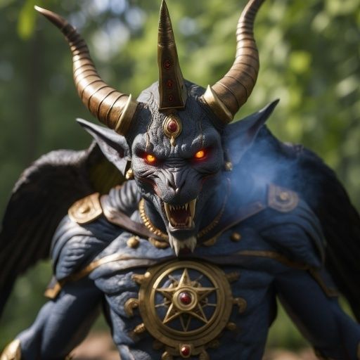 🤴 Infernal Overlord – Demon King of the Abyss・ STL File for 3D printing ...