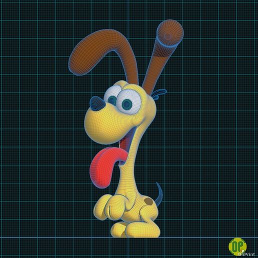3D file ODIE - from 'Garfield the Movie' - Printable 🎬 ・3D printer ...