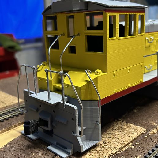 🚂 OpenRailway EMD SW1500 1:32 Locomotive・3D Print with the Bambulab A ...
