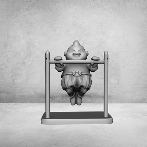 STL file Majin Boo Fitness - Collection 🐉 ・3D printing template to ...