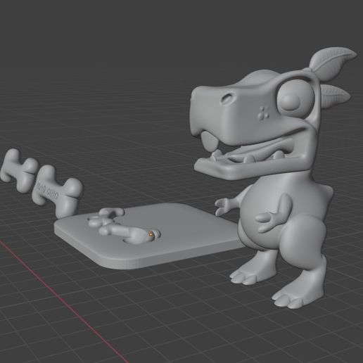 STL file Bad Dino 🦖 (3MF)・3D printing idea to download・Cults