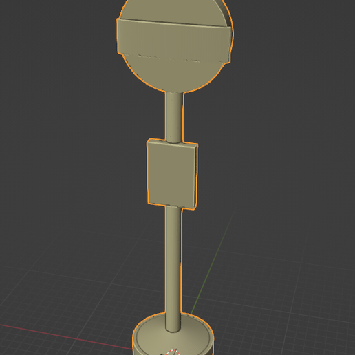 🚌 Bus stop signal for the Catbus of Totoro・Free STL File for 3D ...