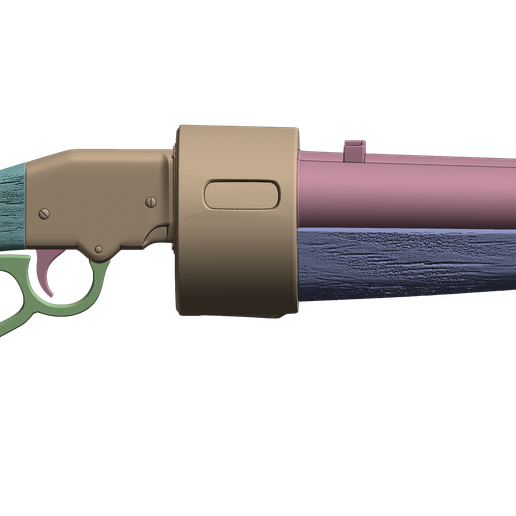 👾 Scout's Scattergun Team Fortress 2・ 3D File for 3D printing・Cults