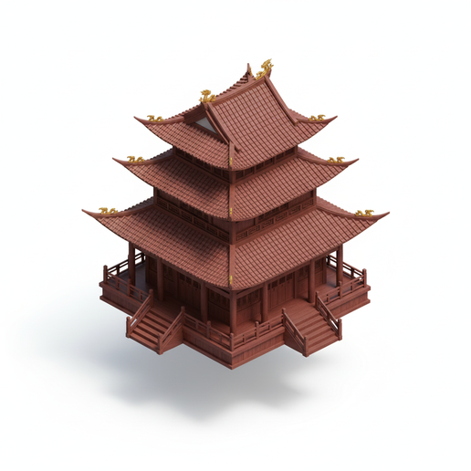 eastern temple building