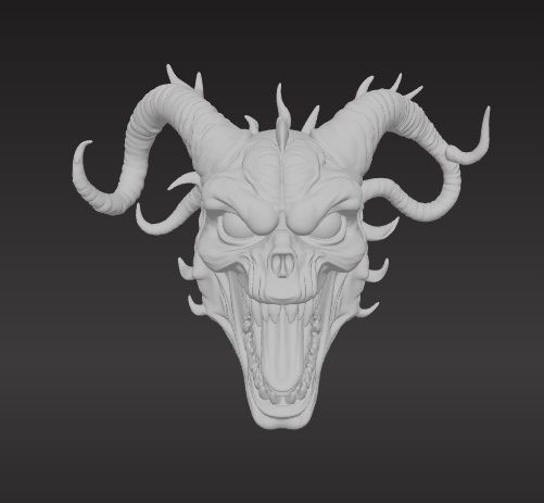 STL file Monster head 👹 ・3D printing design to download・Cults