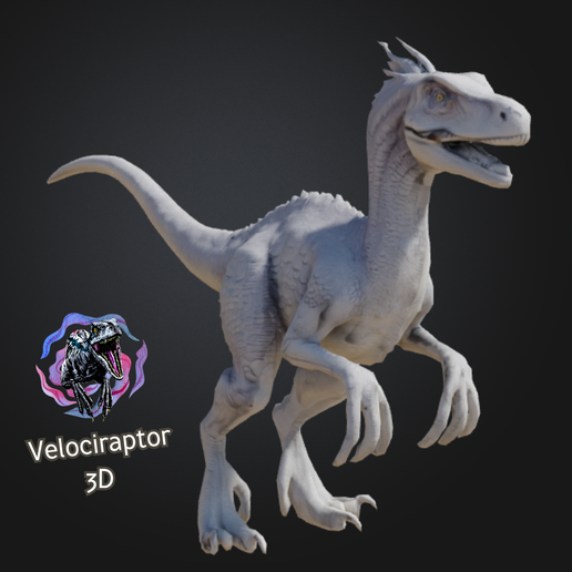 🦖 Velociraptor 3D・ STL File for 3D printing・Cults